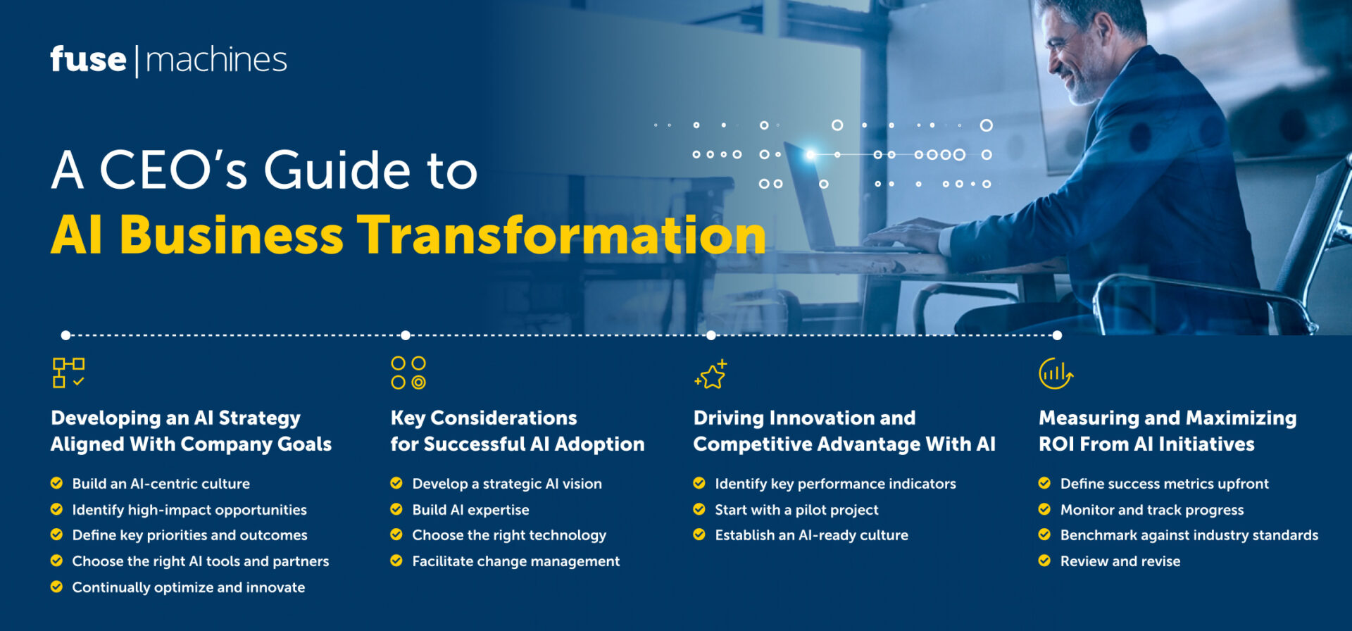 CEOs Guide to AI Business transformation | Fusemachines Insights